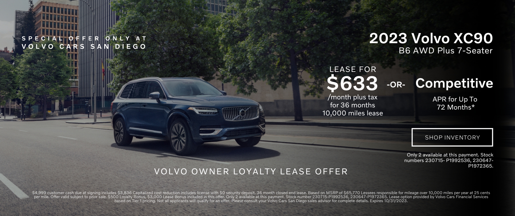 Volvo Cars Specials - Volvo Cars San Diego