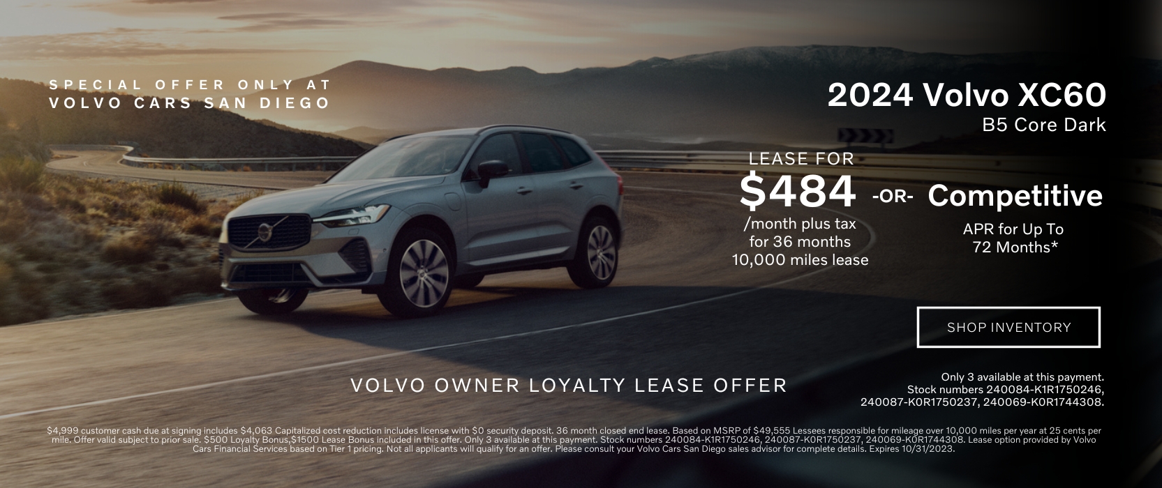 Volvo Cars Specials - Volvo Cars San Diego