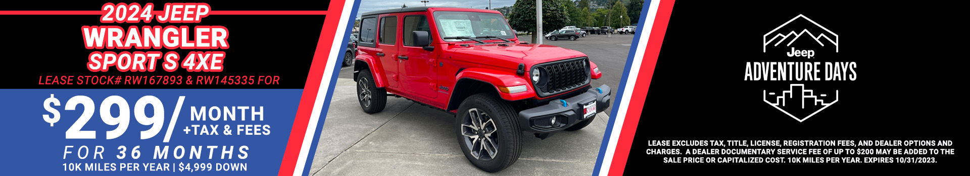 LEASE SPECIALS - Renton Jeep Ram Dodge Chrysler Fiat