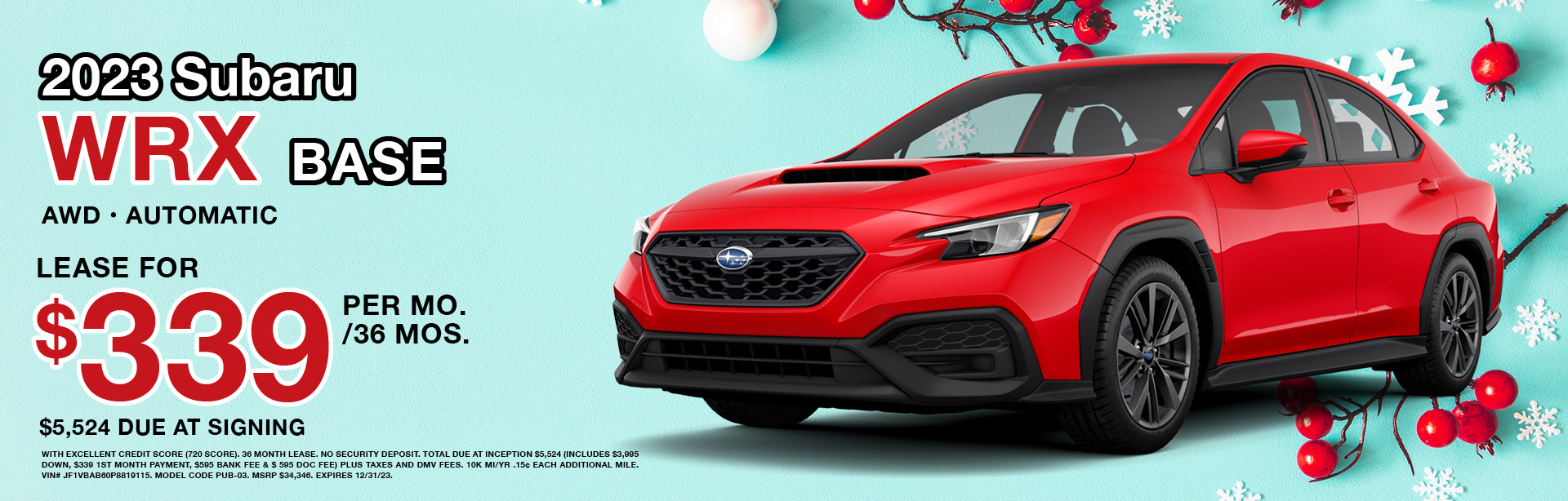 New Subaru Vehicle Specials in NJ | Subaru of Morristown