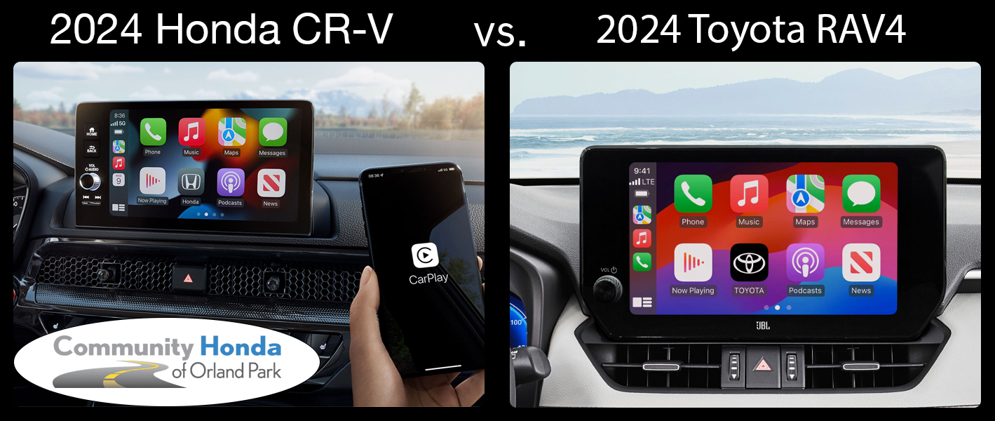 Comparing the 2024 Honda CR-V to The 2024 Toyota RAV4| Community Honda