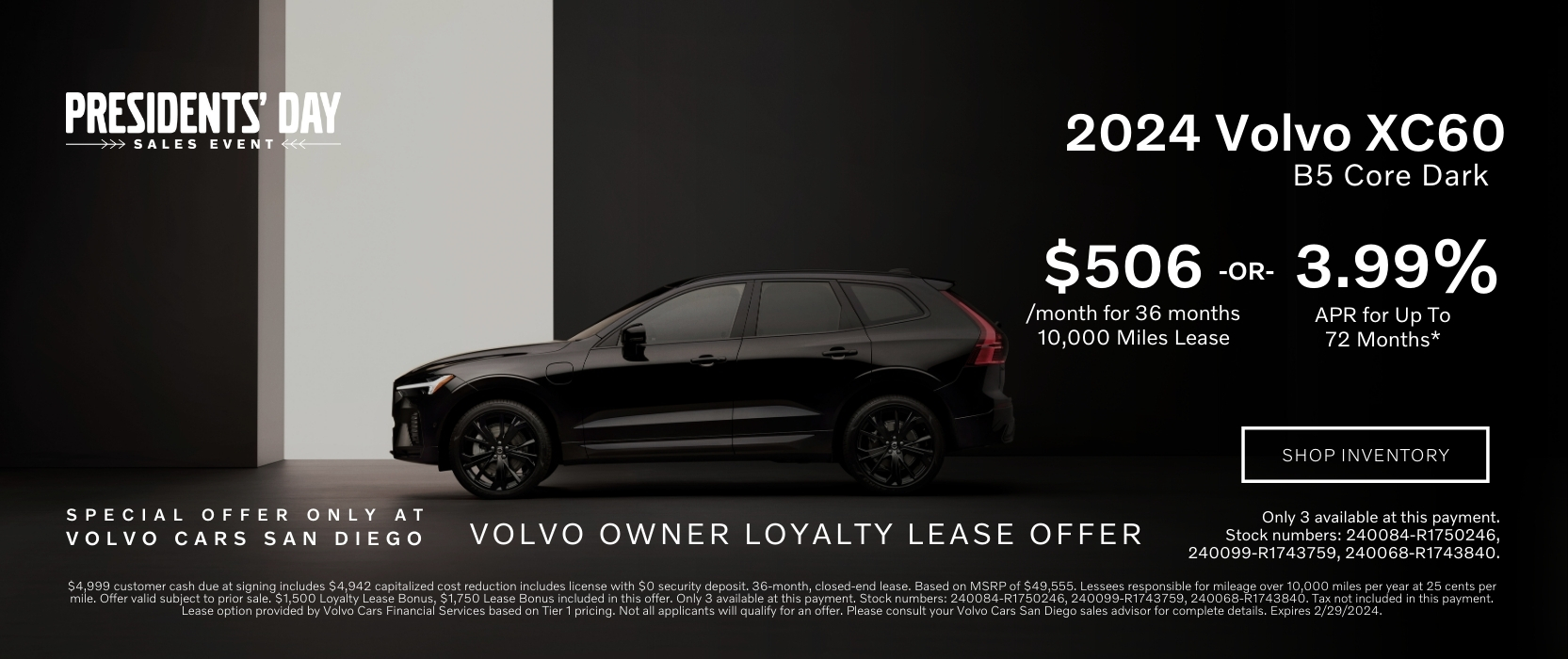 Volvo Cars Specials - Volvo Cars San Diego
