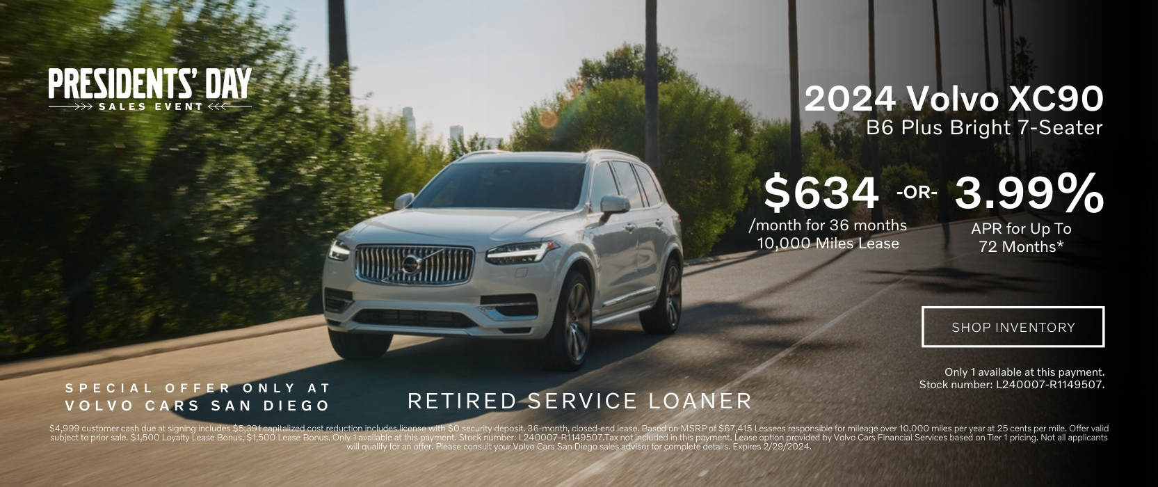 Volvo Cars Specials - Volvo Cars San Diego