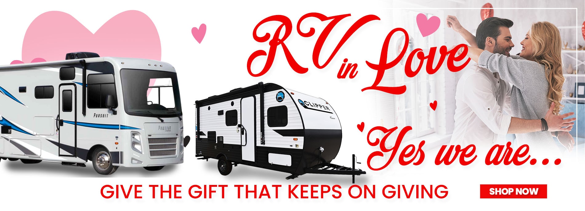 Valentine's Day - RV in Love - Giant Recreation World
