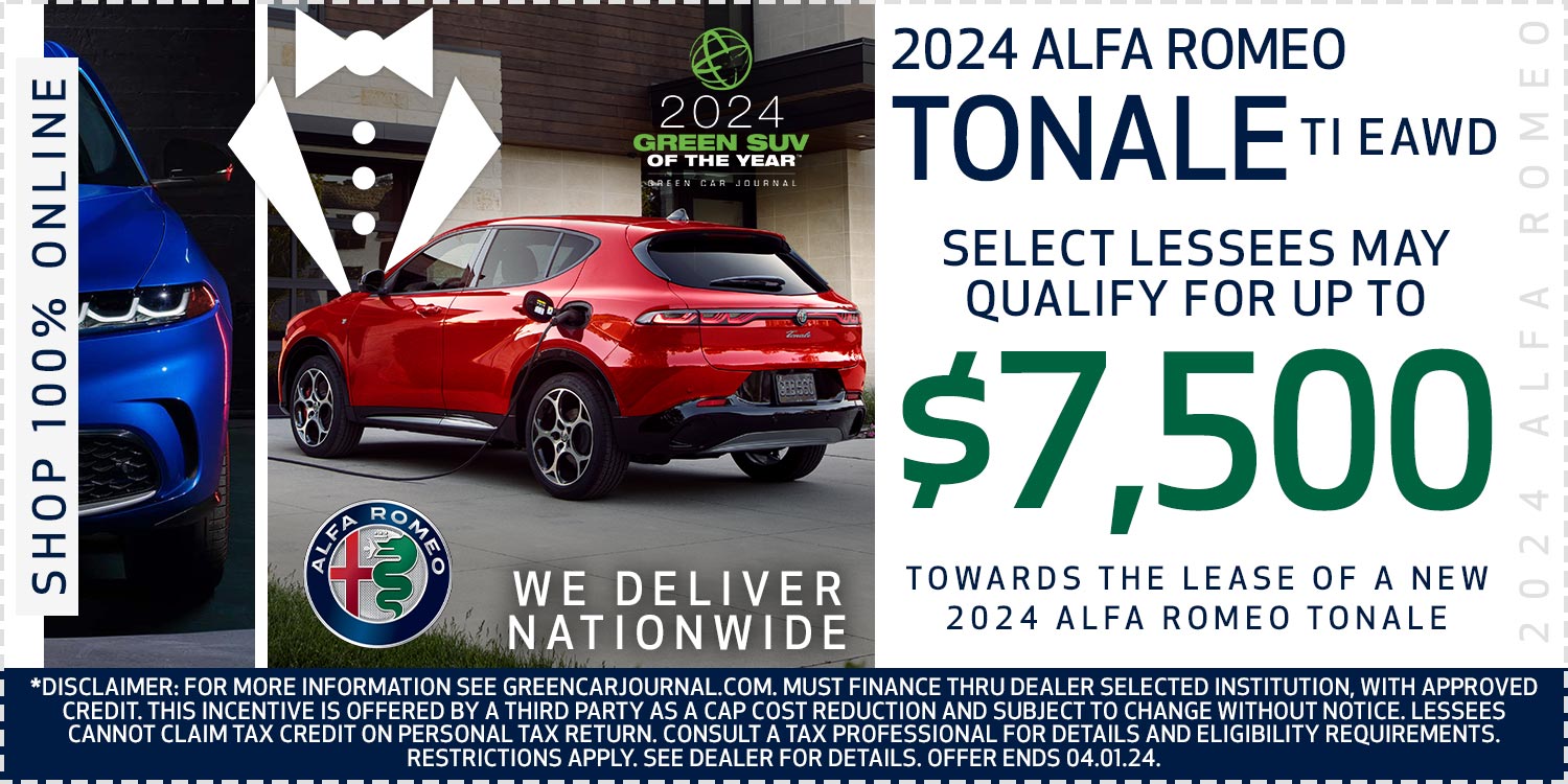 New Vehicle Specials - Jim Butler Alfa Romeo