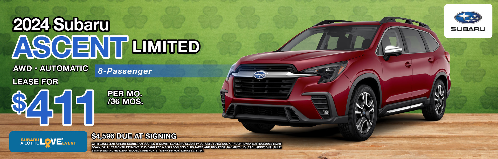 New Subaru Vehicle Specials in NJ | Subaru of Morristown
