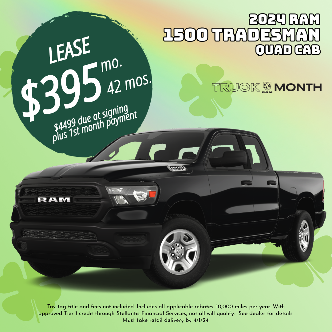 New Vehicle Specials - Len Stoler Dodge Chrysler Jeep Ram