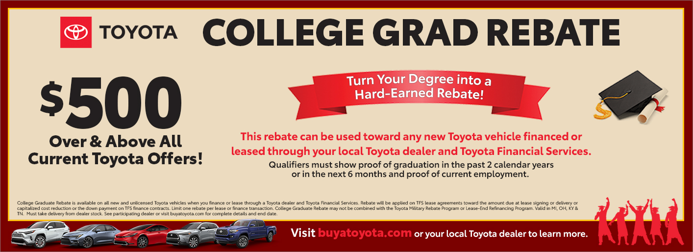 Toyota Lease Deals Chattanooga TN | Cleveland | Incentives | Dalton