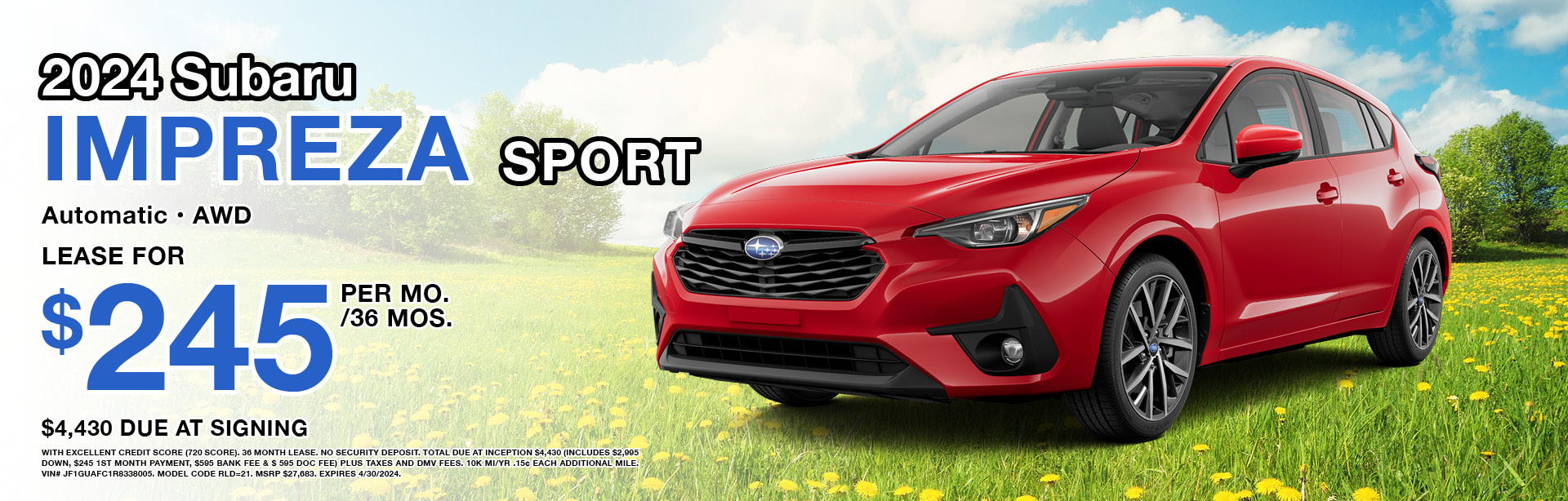 New Subaru Vehicle Specials in NJ | Subaru of Morristown