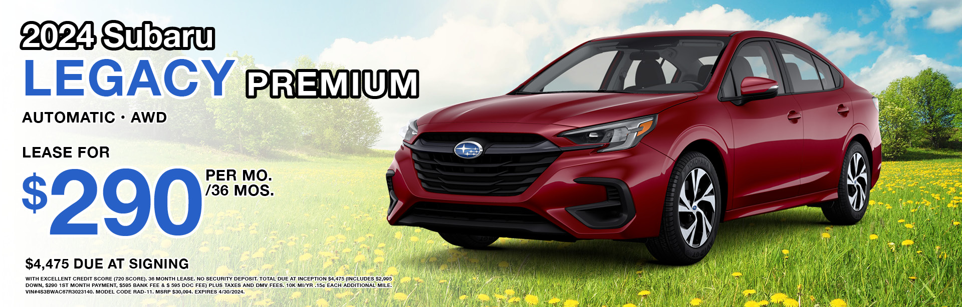 New Subaru Vehicle Specials in NJ | Subaru of Morristown