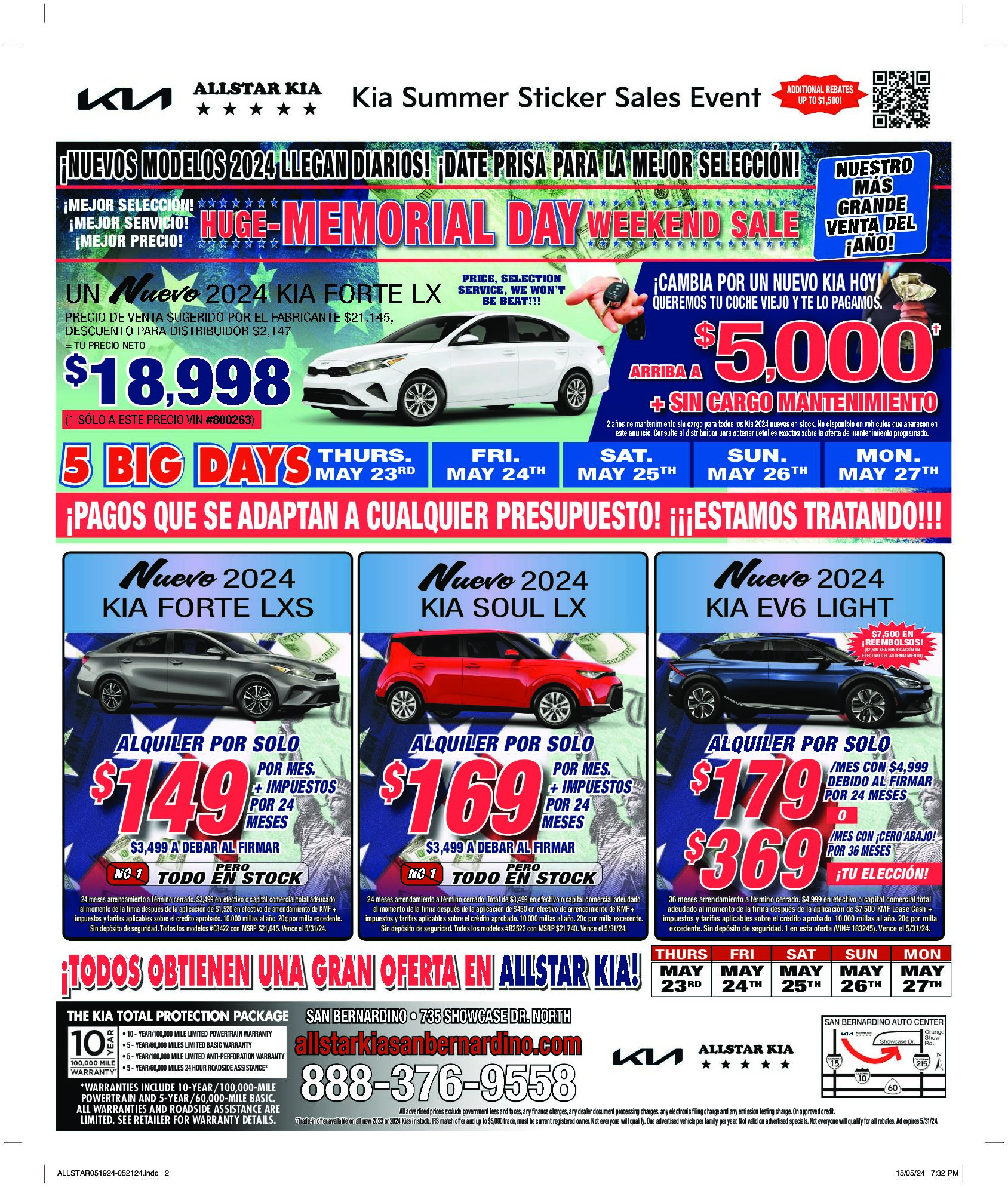 Current Ads | AllStar Kia San Bernardino | Moreno Valley, CA