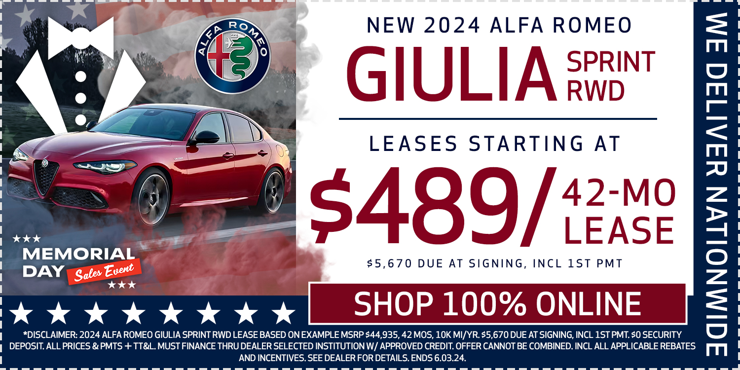 New Alfa Romeo Special Offers At Jim Butler Alfa Romeo In St. Louis, MO
