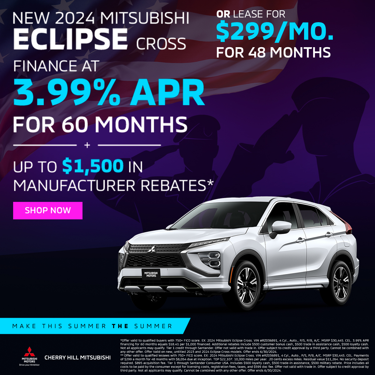New Vehicle Specials | Cherry Hill Mitsubishi Dealership