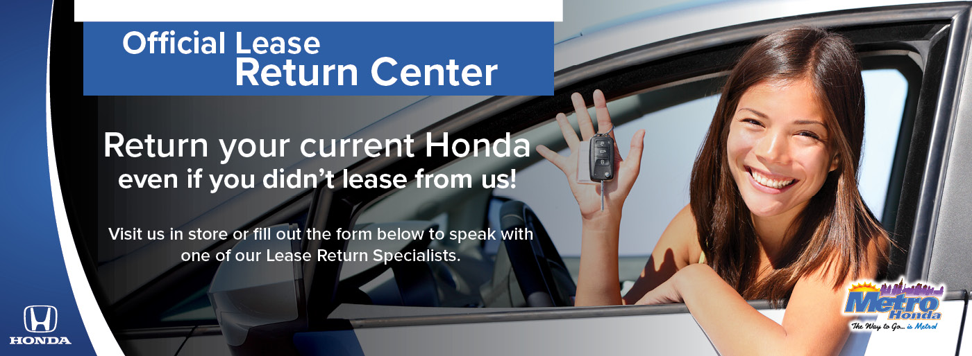 Lease Return Center - Metro Honda