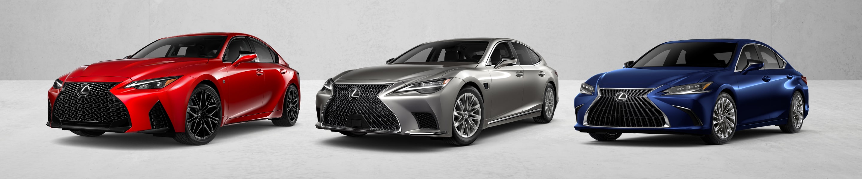 Lexus Sedan Models: LS, ES, IS