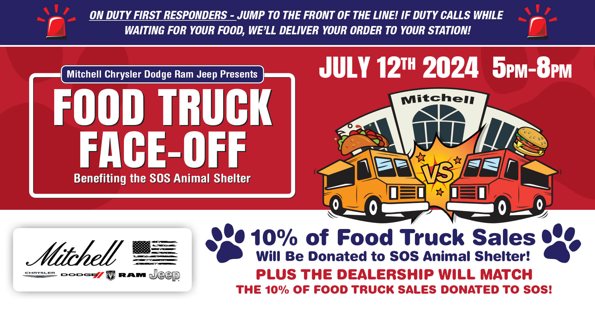 Food Truck Face Off Event | Mitchell Chrysler Dodge Jeep RAM