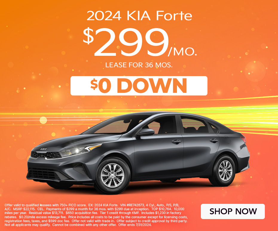 New 2023 and 2024 KIA Specials at Unbeatable Prices