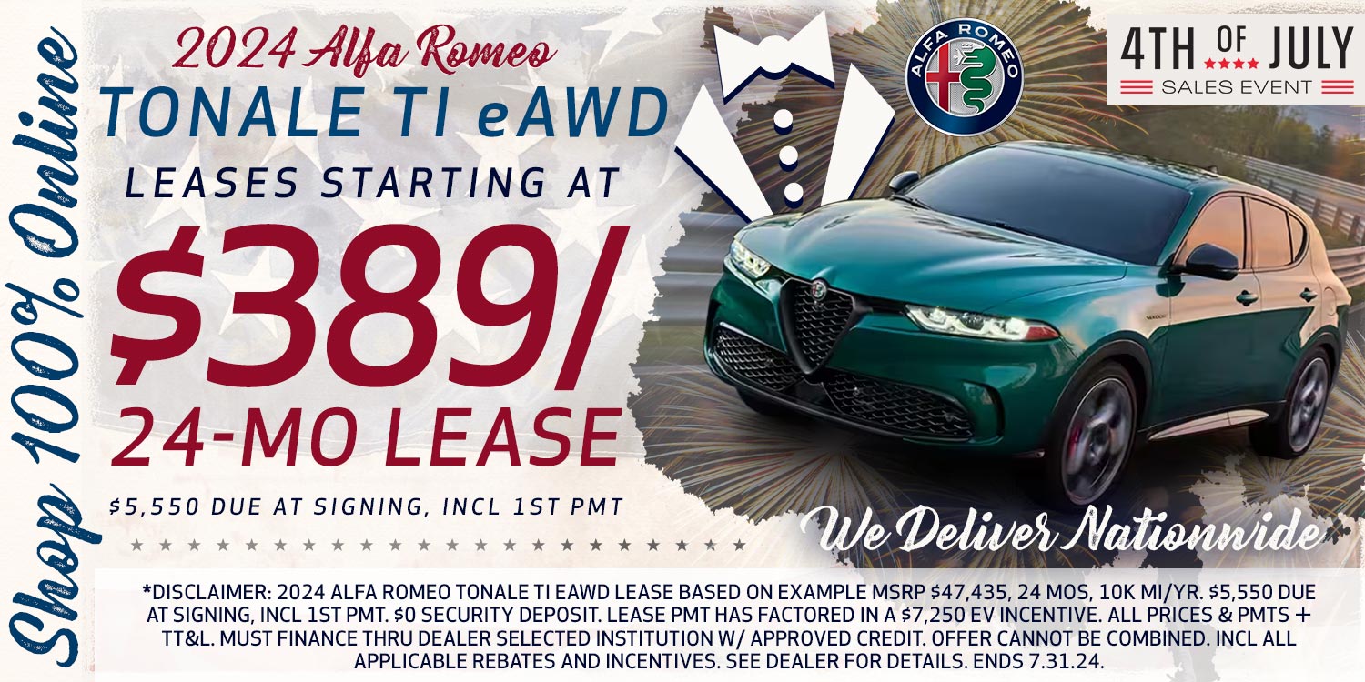 New Alfa Romeo Special Offers At Jim Butler Alfa Romeo In St. Louis, MO