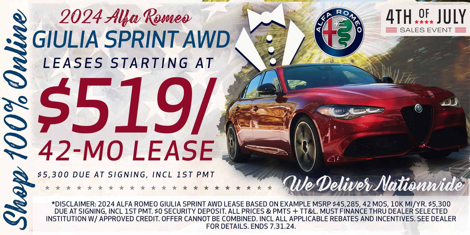 New Alfa Romeo Special Offers At Jim Butler Alfa Romeo In St. Louis, MO
