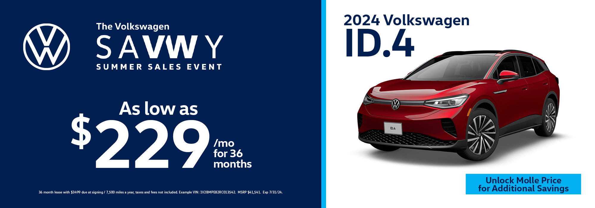 Volkswagen Lease, Finance, & MSRP Deals | Molle Volkswagen