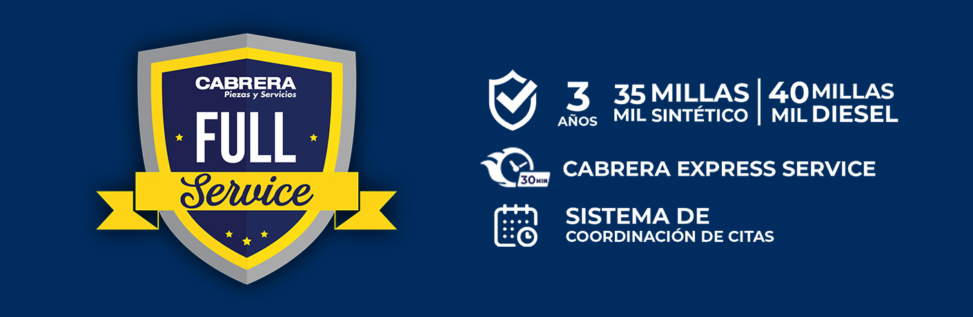 Cabrera Full Service