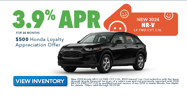 New Car Specials - Easy Honda