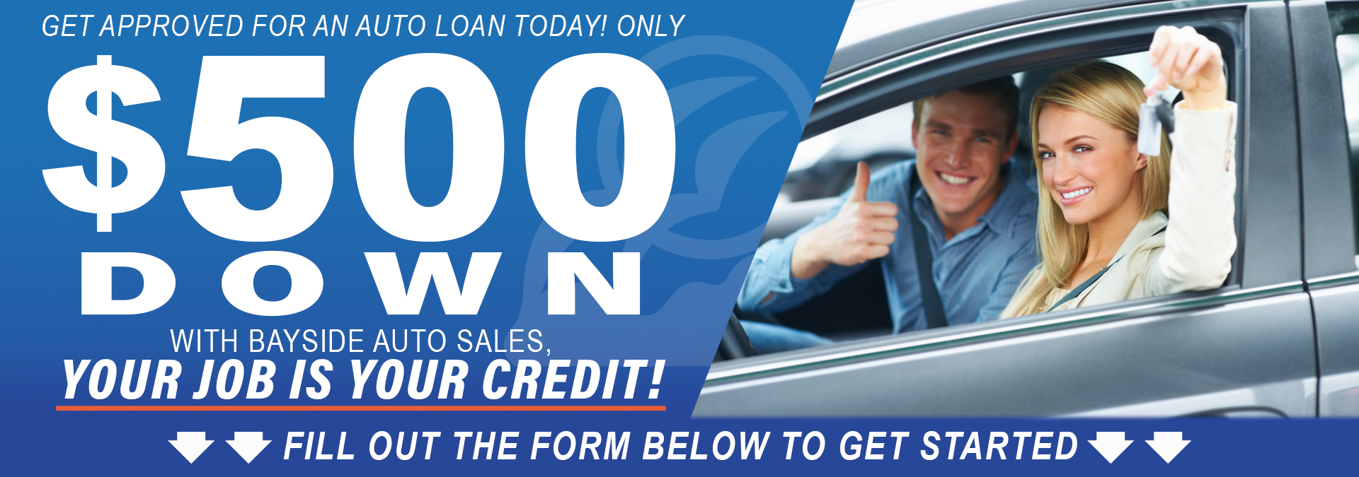 $500 Down Delivers at Bayside Auto Sales! - Bayside Auto Sales