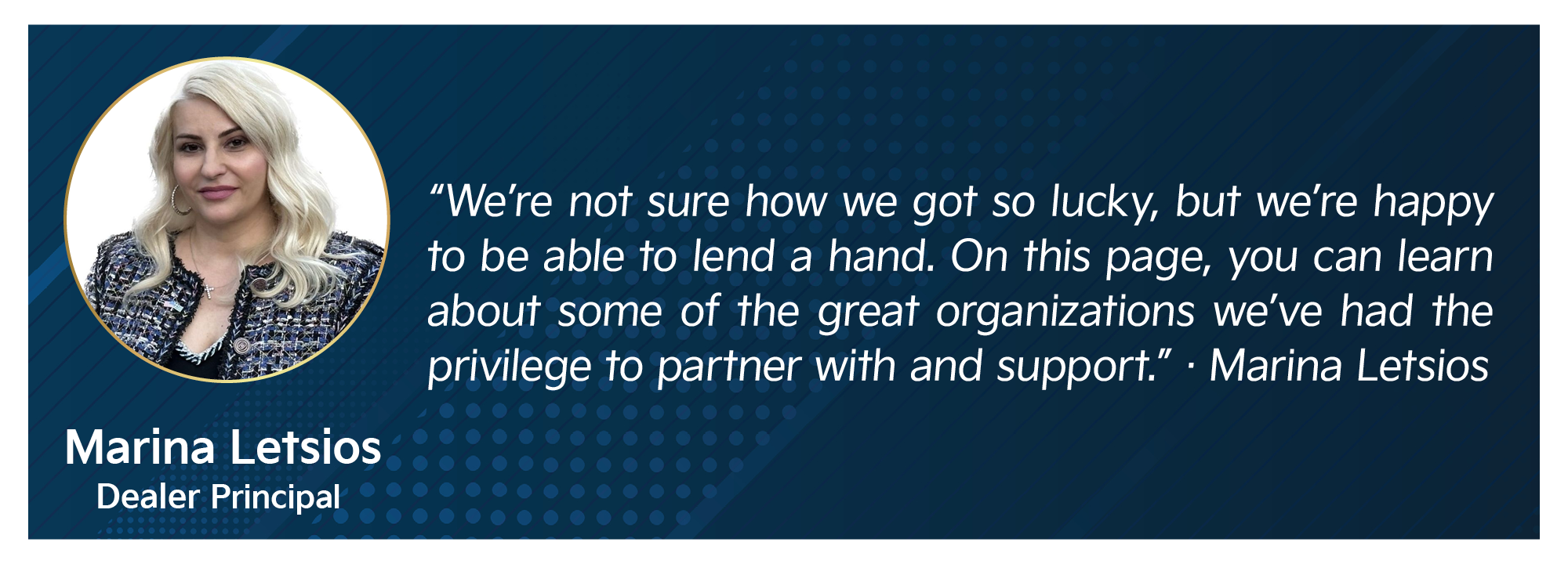 Community Involvement - Kia of Huntington