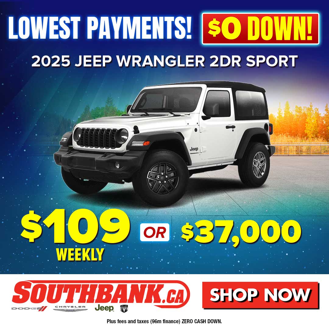 Low Payments - Southbank Dodge Chrysler Jeep Ram