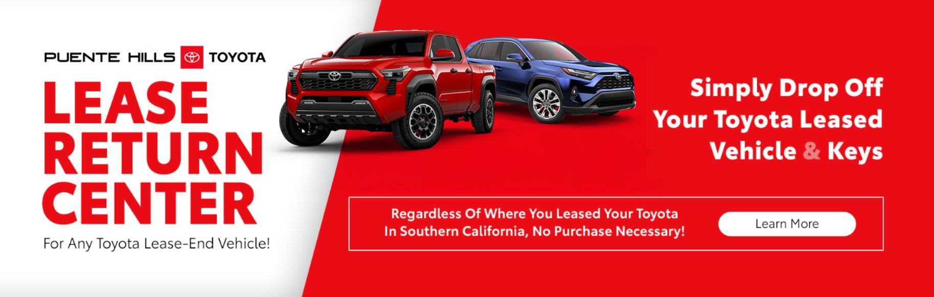 Lease Return Center - Puente Hills Toyota