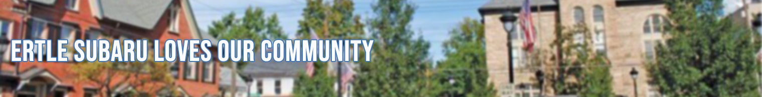 Helping Our Stroudsburg Community | Ertle Subaru