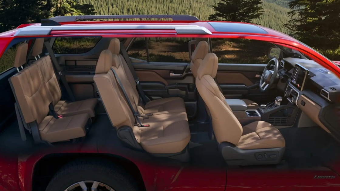 2025 4Runner Interior and Cargo: Ultimate Space for Passengers | Toyota ...