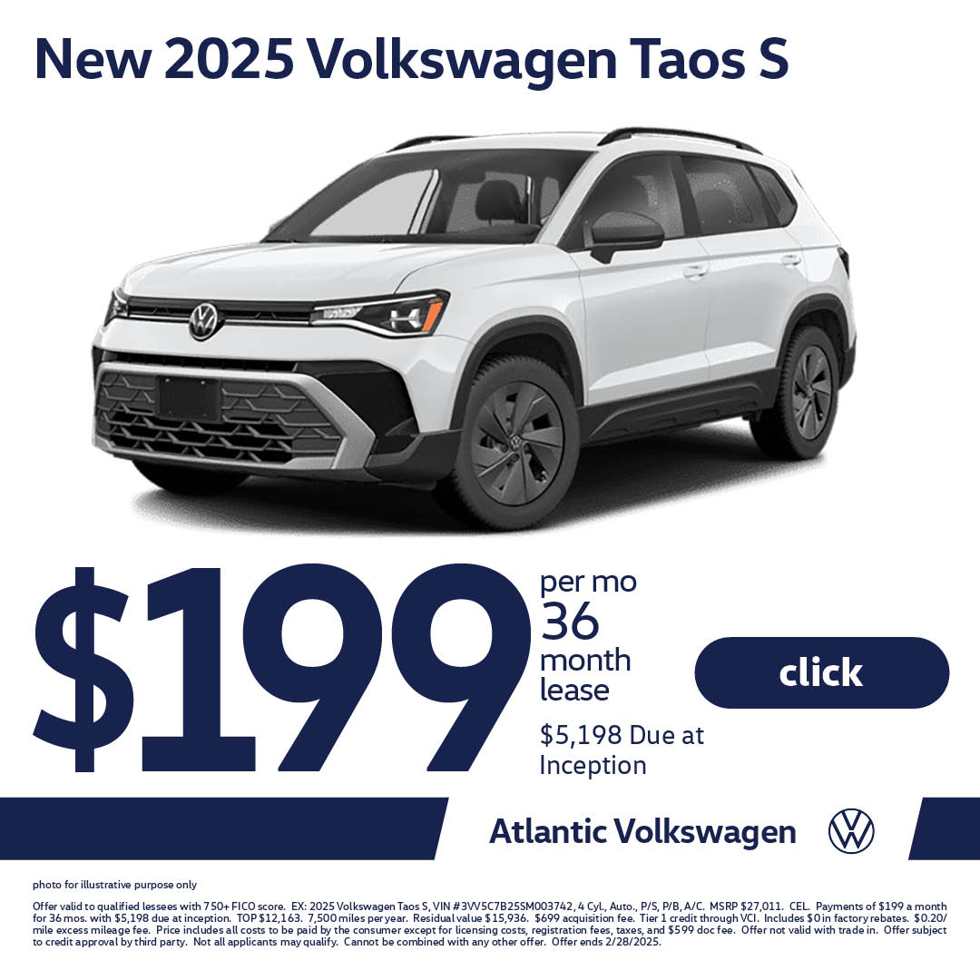 New Vehicle Specials Near Atlantic City | Atlantic Volkswagen