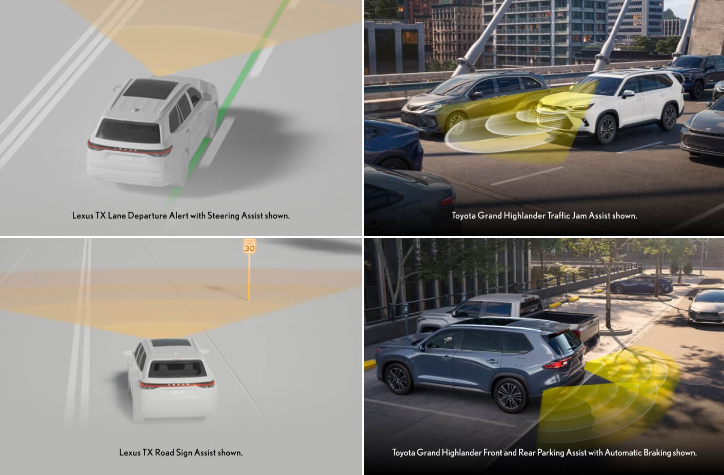 Lexus TX Vs. Toyota Grand Highlander: Specs, Trims, And More