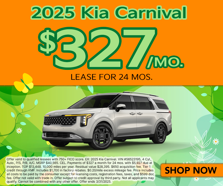 New 2024 and 2025 KIA Specials at Unbeatable Prices