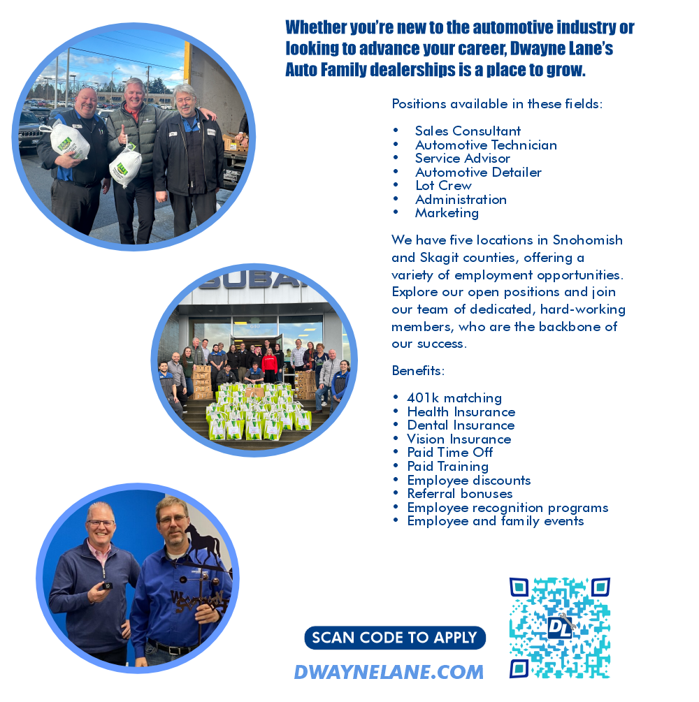 Careers with Dwayne Lane's Auto Familyl - Dwayne Lane's Auto Family