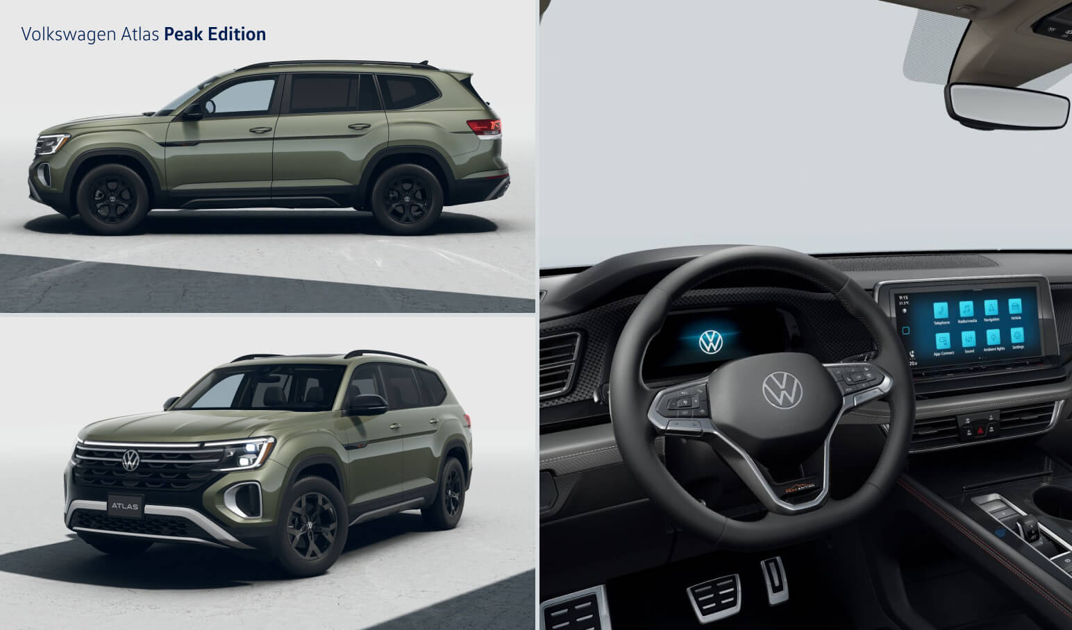 2025 Volkswagen Atlas Trim Configurations & Comparison