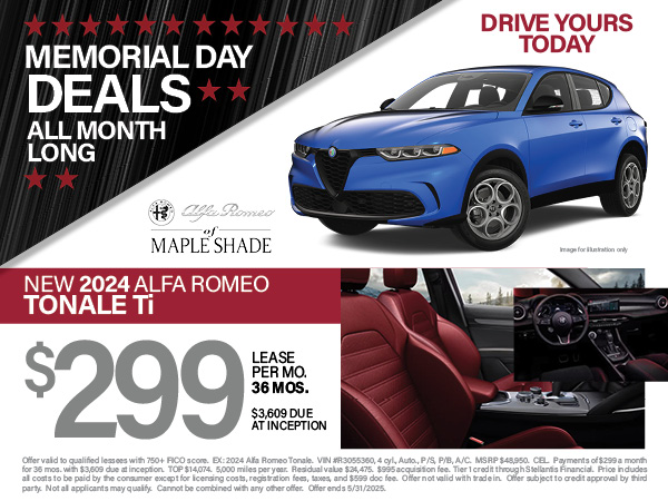New Vehicle Specials - Alfa Romeo of Maple Shade