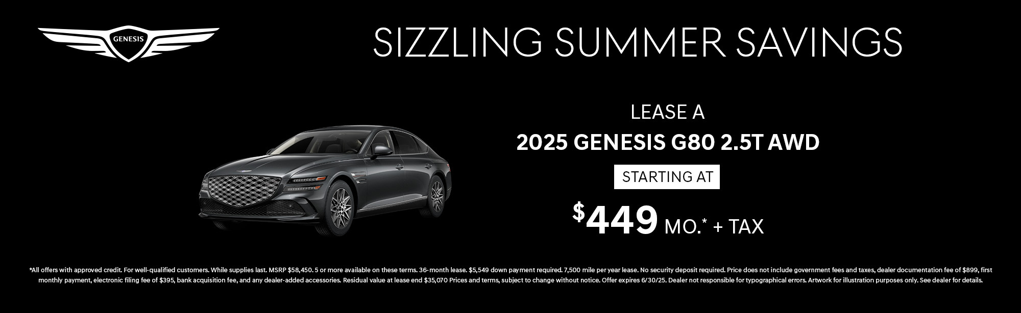 New 2025 Genesis Deals & Specials | Delray Genesis
