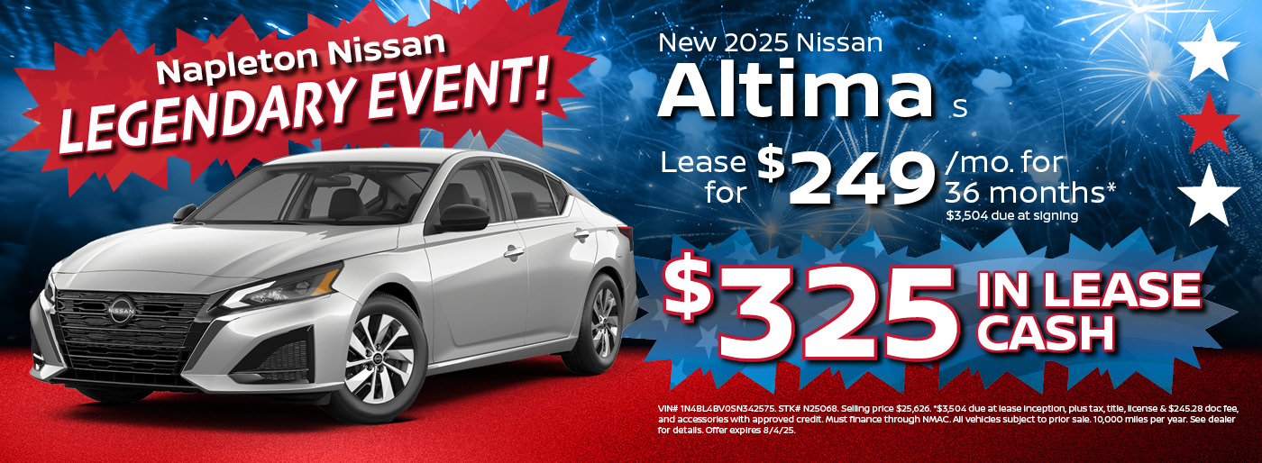 Monthly Specials - Napleton Nissan of Schererville