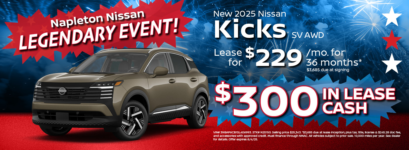 Monthly Specials - Napleton Nissan of Schererville