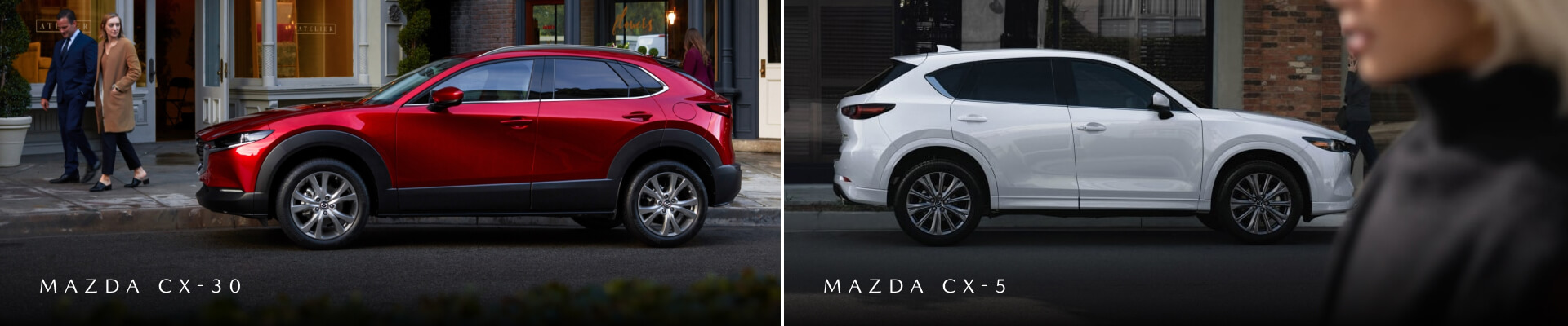 Mazda CX-30 Vs. Mazda CX-5: A Side-By-Side SUV Comparison