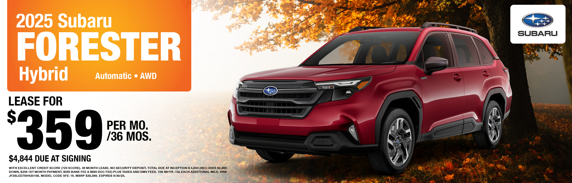 New Subaru Vehicle Specials in NJ | Subaru of Morristown