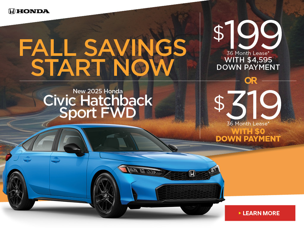 New Honda Specials | Honda of Hackettstown | Near Easton, PA