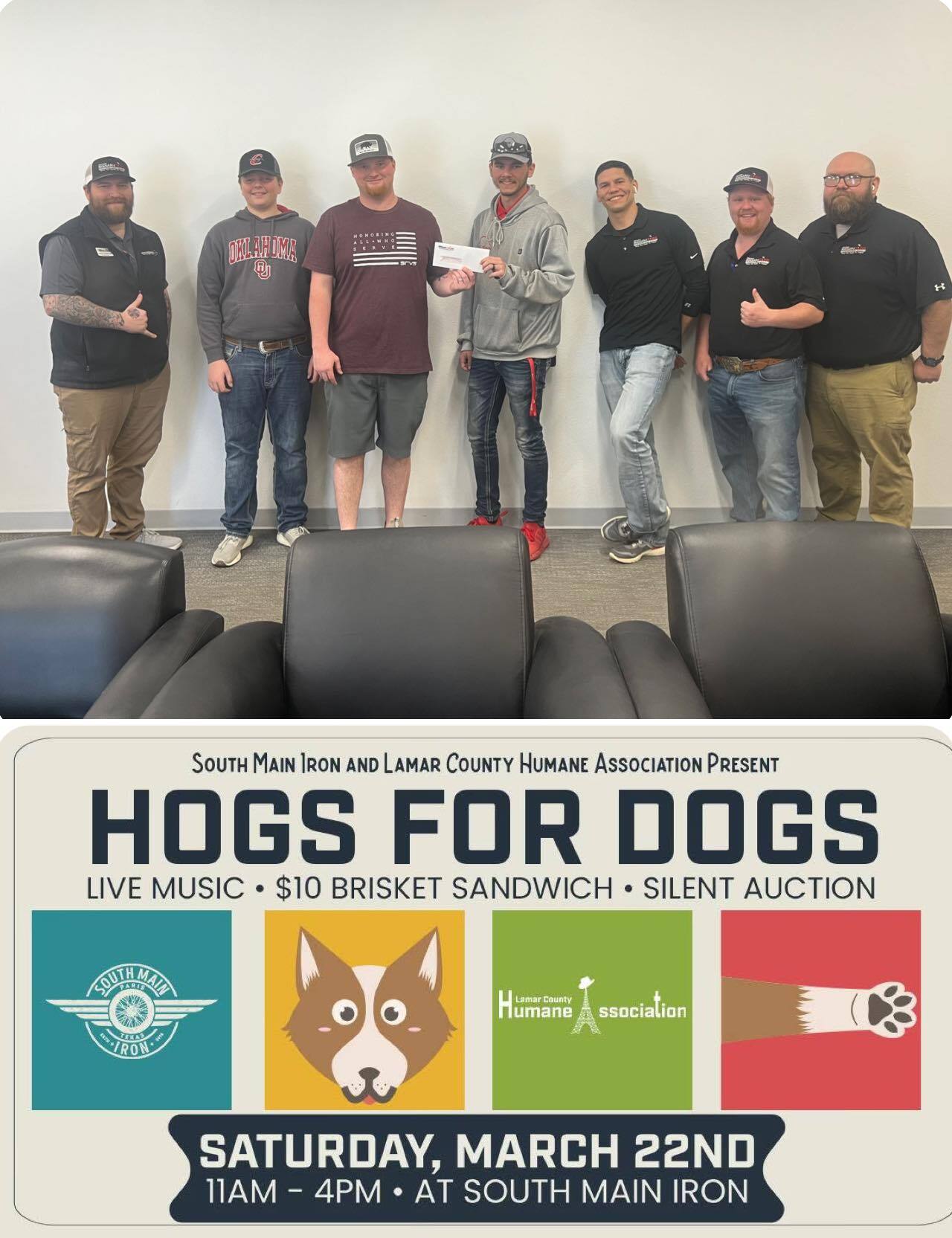 Mathews Auto Group Supports Hogs For Dogs