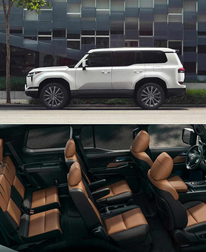 Lexus 3-Row SUV: Lexus TX, GX, LX, Seating Capacity & More!
