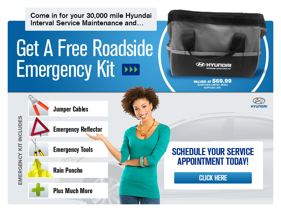 Roadside Service Kit | Pohanka Hyundai Capitol Heights, MD