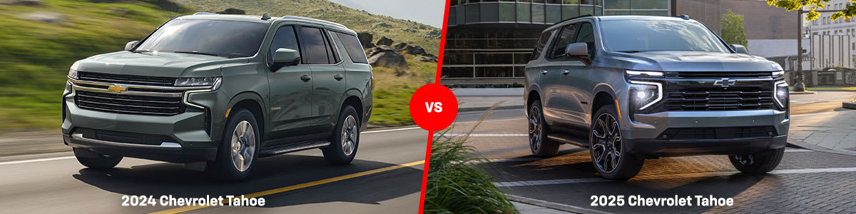 Differences Between the 2025 Chevrolet Tahoe vs. 2024 Tahoe - Pohanka ...