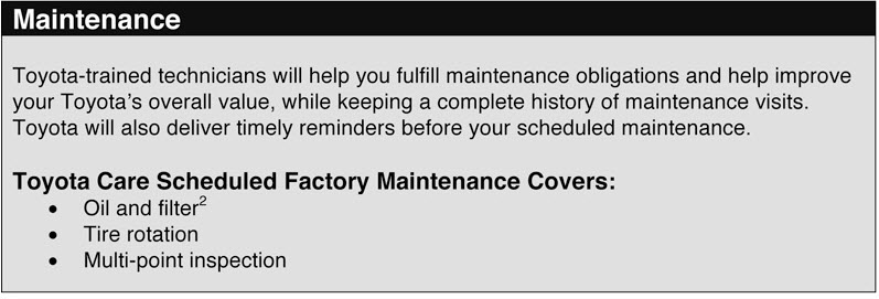 Toyota Care - Stone's Toyota