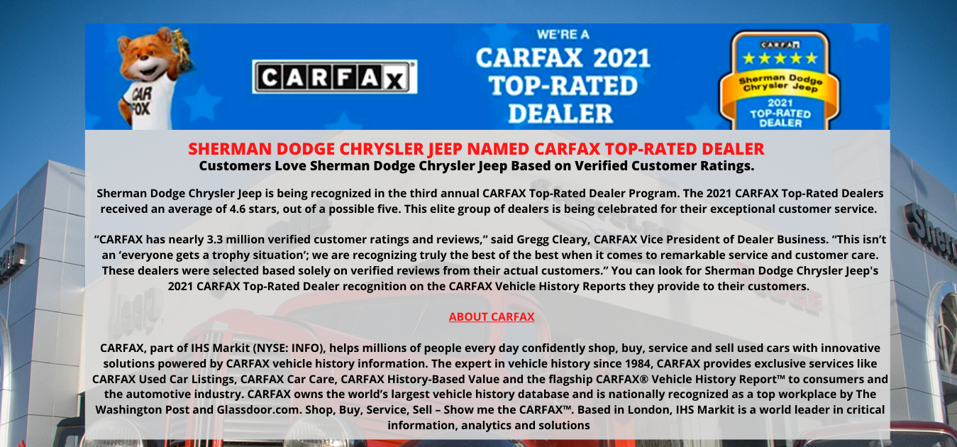 Chrysler Dodge Jeep Ram Dealer in Skokie | Sherman Dodge